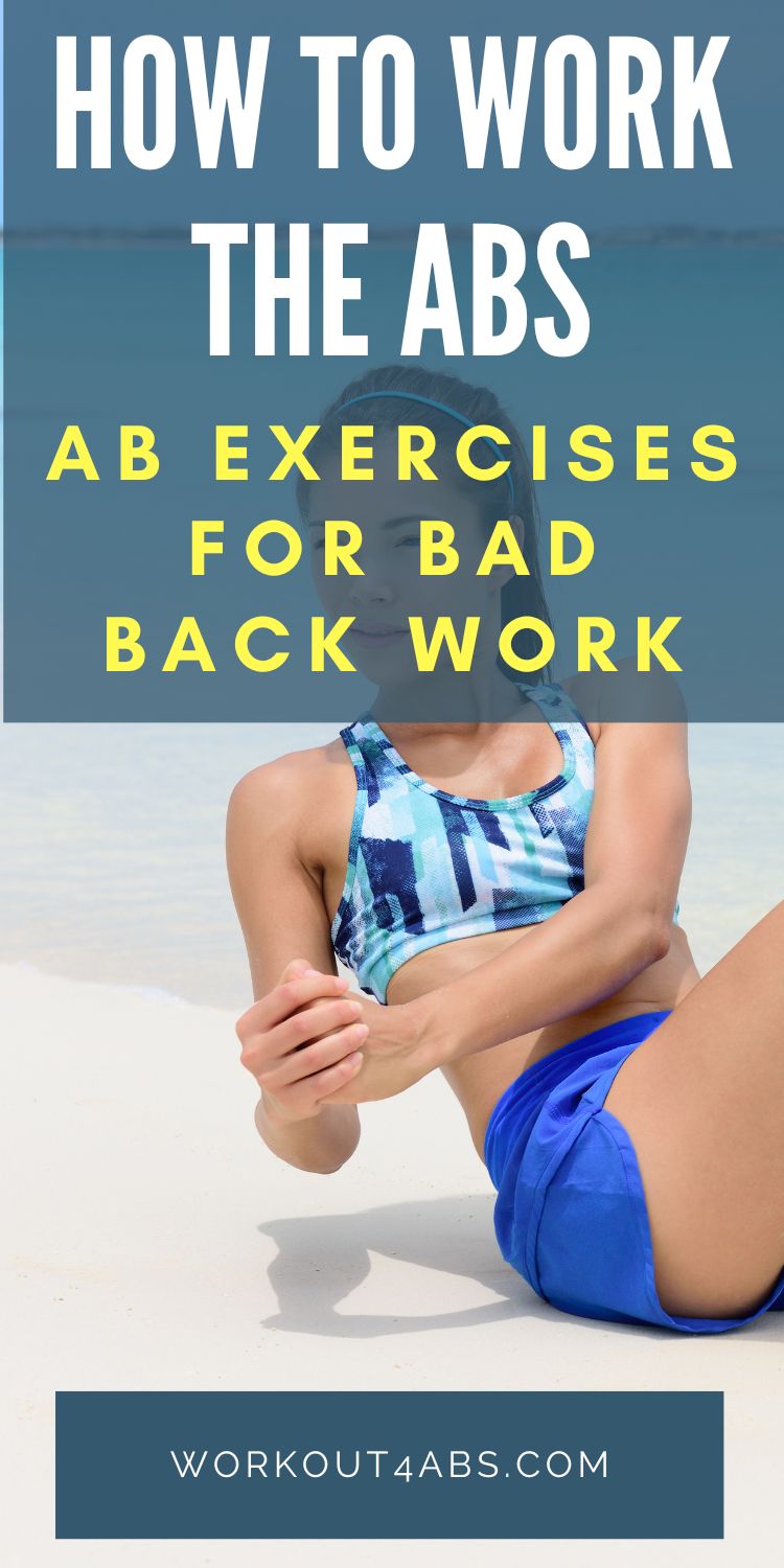 Back Pain from Ab Exercises - Workout for Abs Training Videos and ...