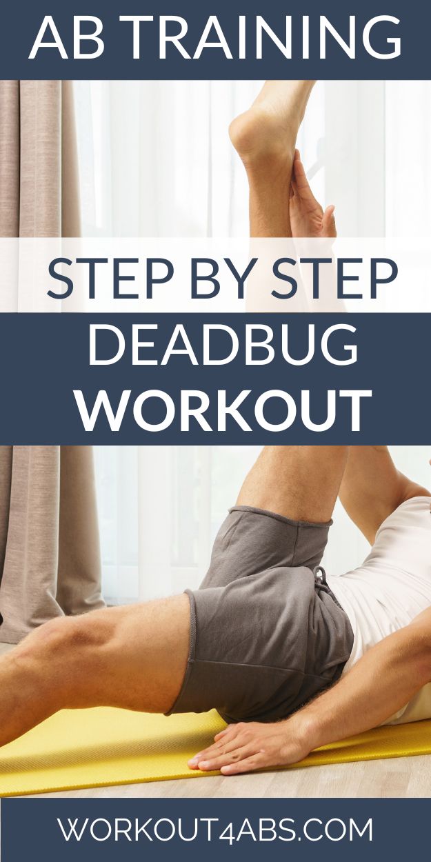 Dead Bug Core Exercise - Workout for Abs Training Videos and Information