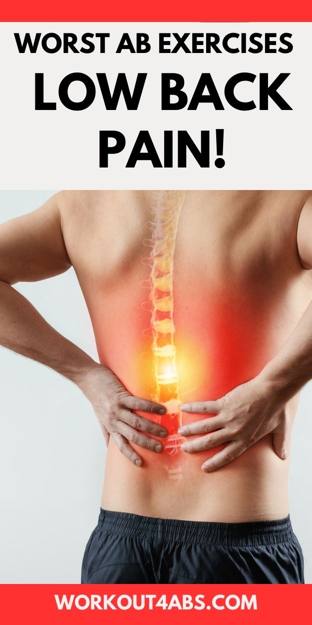 Worst Ab Exercises for Back Pain - Workout for Abs Training Videos and ...
