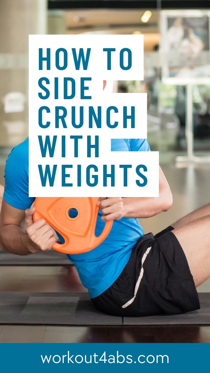 Side Oblique Crunch - Workout for Abs Training Videos and Information