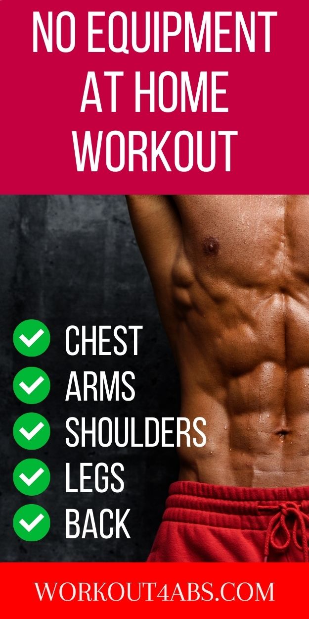 Workout Plan Without Weights - Workout for Abs Training Videos and ...