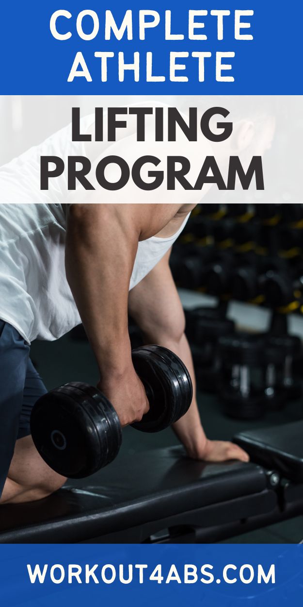 Athlete Lifting Program - Workout4Abs